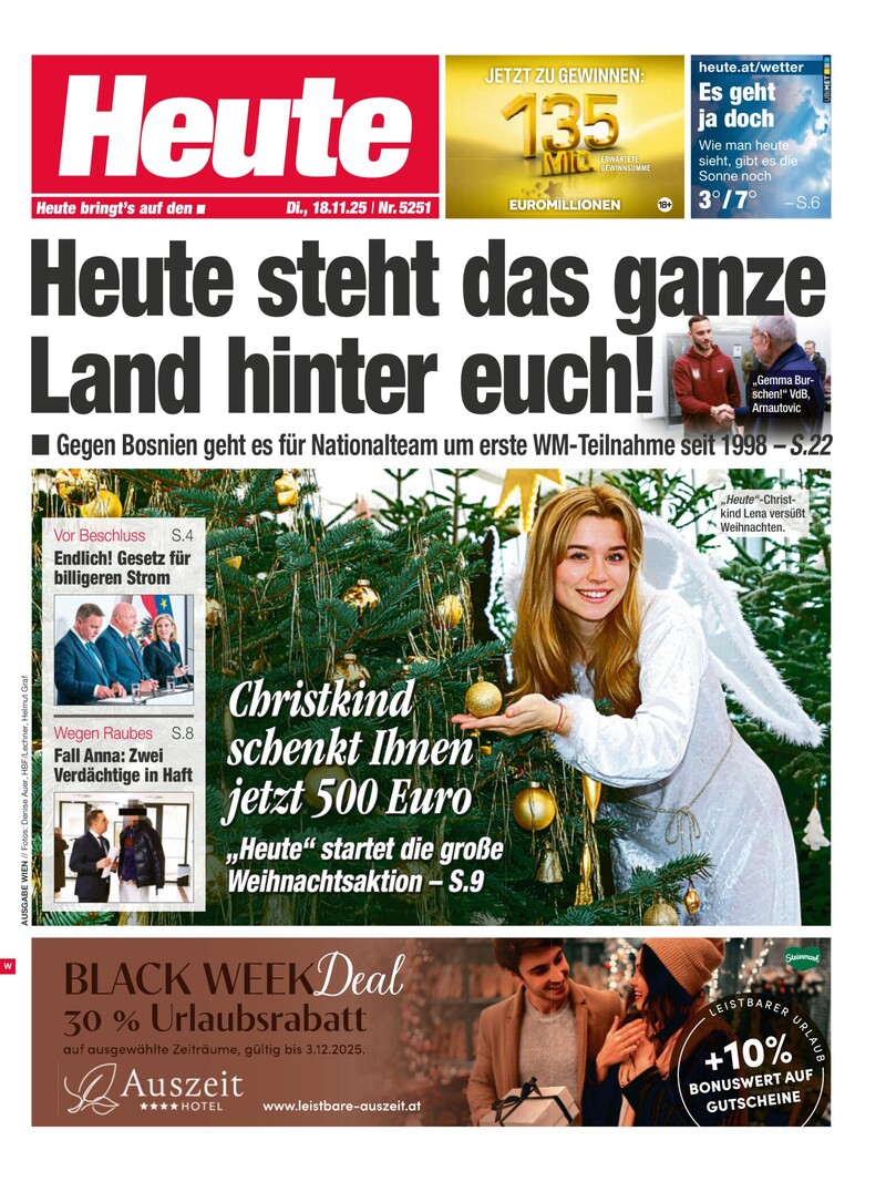 HEUTE Wien - 18-11-2025